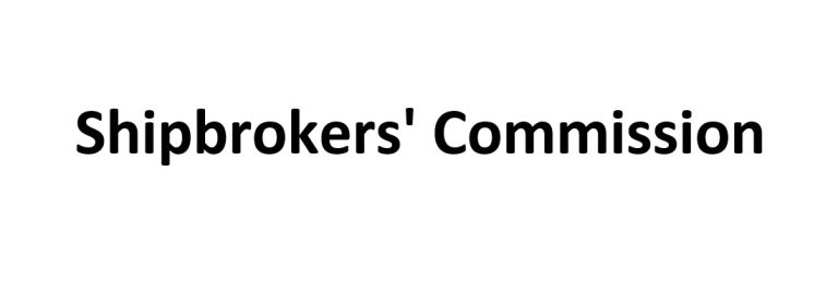 Shipbrokers' Commission: Brokerage, Address Commission and S&P Fees ...